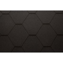 black hex shingles